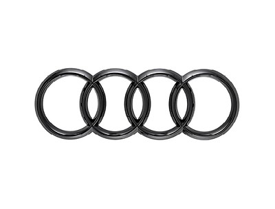 Audi Ringe in Schwarz für die Front | 80A071801